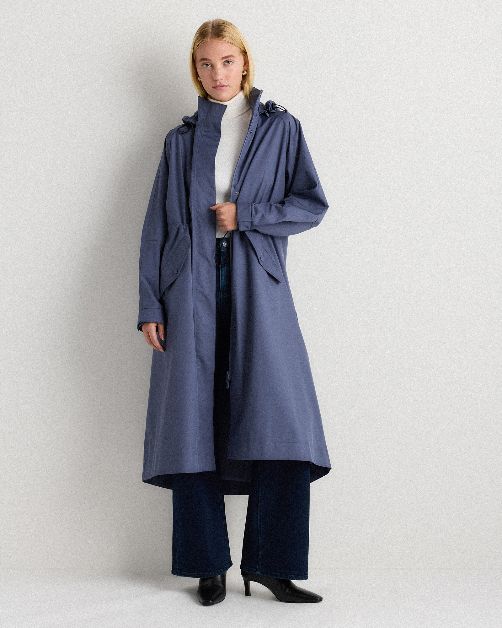 QUINCE QUINCE Waterproof Trench Coat